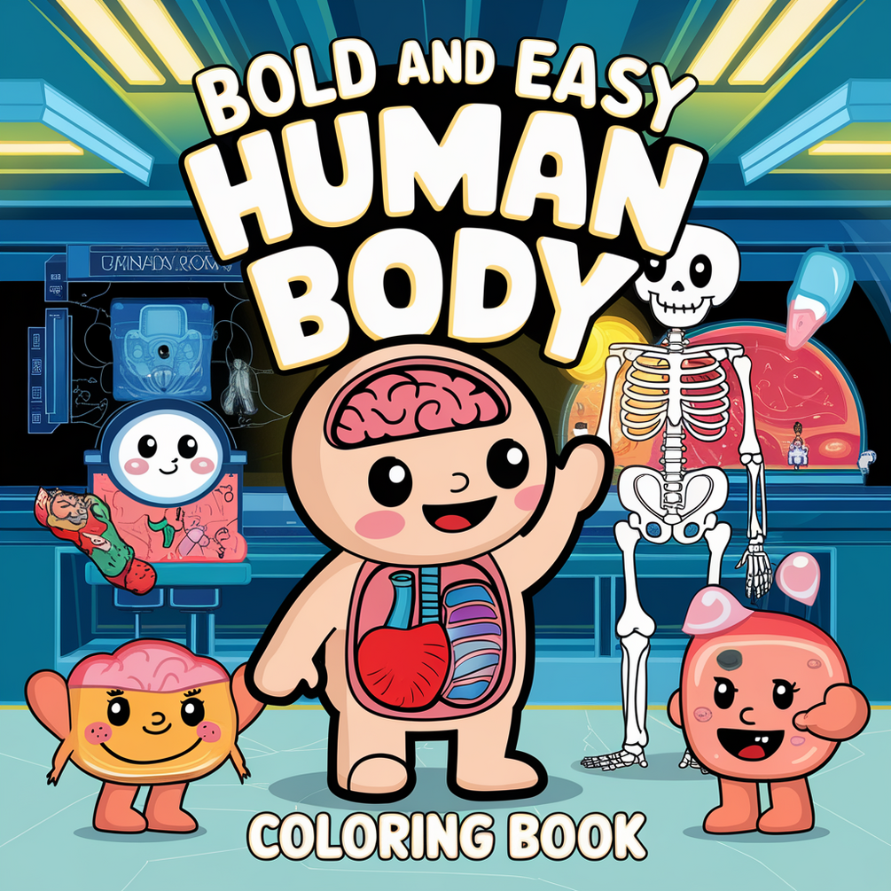 50 Bold and Easy Human Body Facts for Kids: Educational Anatomy ...