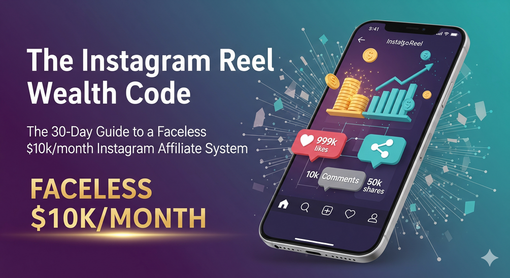 The Instagram Reel Wealth Code - The 30-Day Guide to a Faceless $10k ...