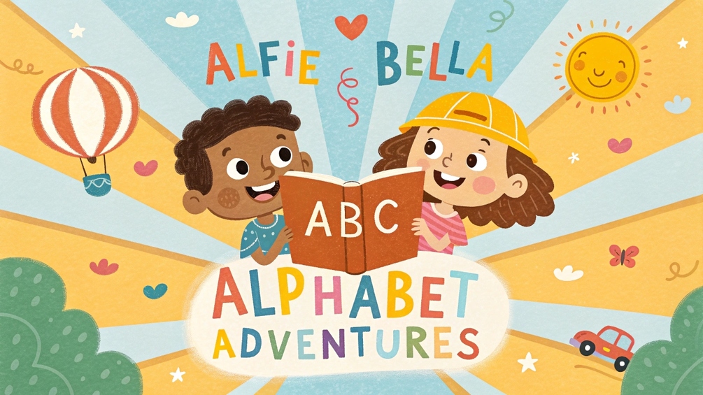 Alphabet Adventures with Alfie and Bella