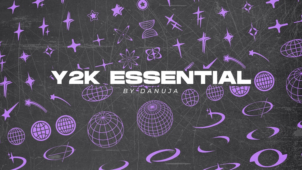 Y2K ESSENTIALS BY DANUJA | Premium Y2K Graphic Element #1
