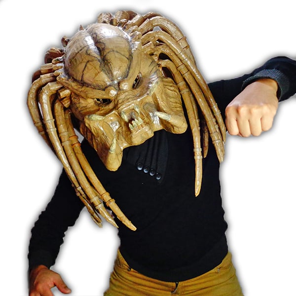 PREDATOR Mask out of Cardboard TEMPLATES