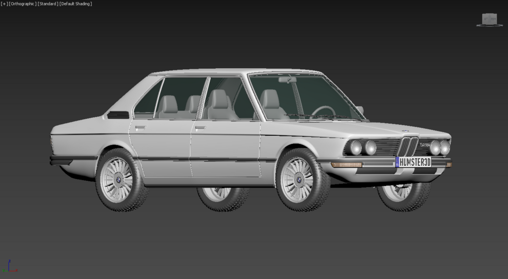 [Hum3D] BMW 5-Series E12 Sedan 1978