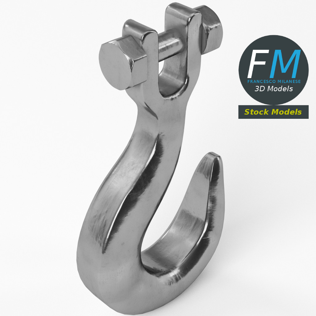 3D MODEL - Industrial hook