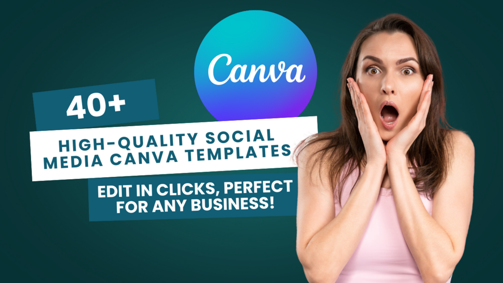 40+ High Quality Social Media Canva Templates—Edit in Clicks, Perfect ...