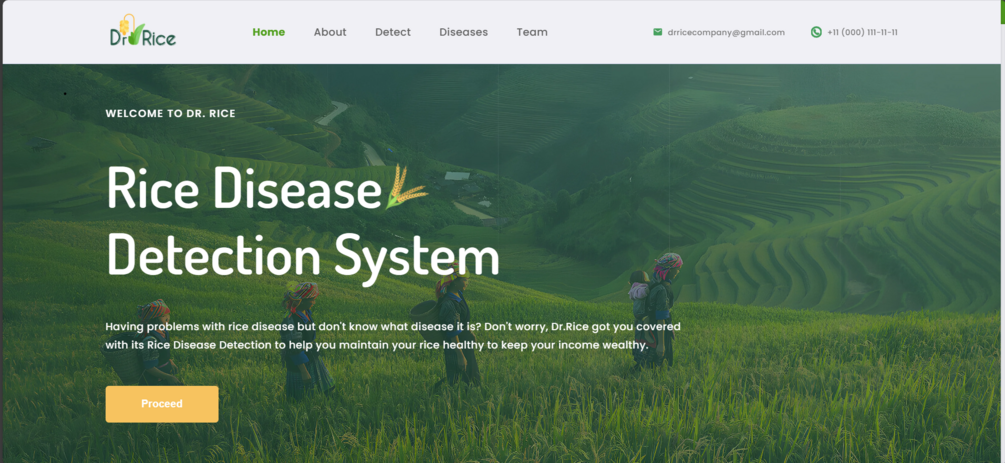Dr. Rice: A Web Application for Rice Disease Identification System with ...