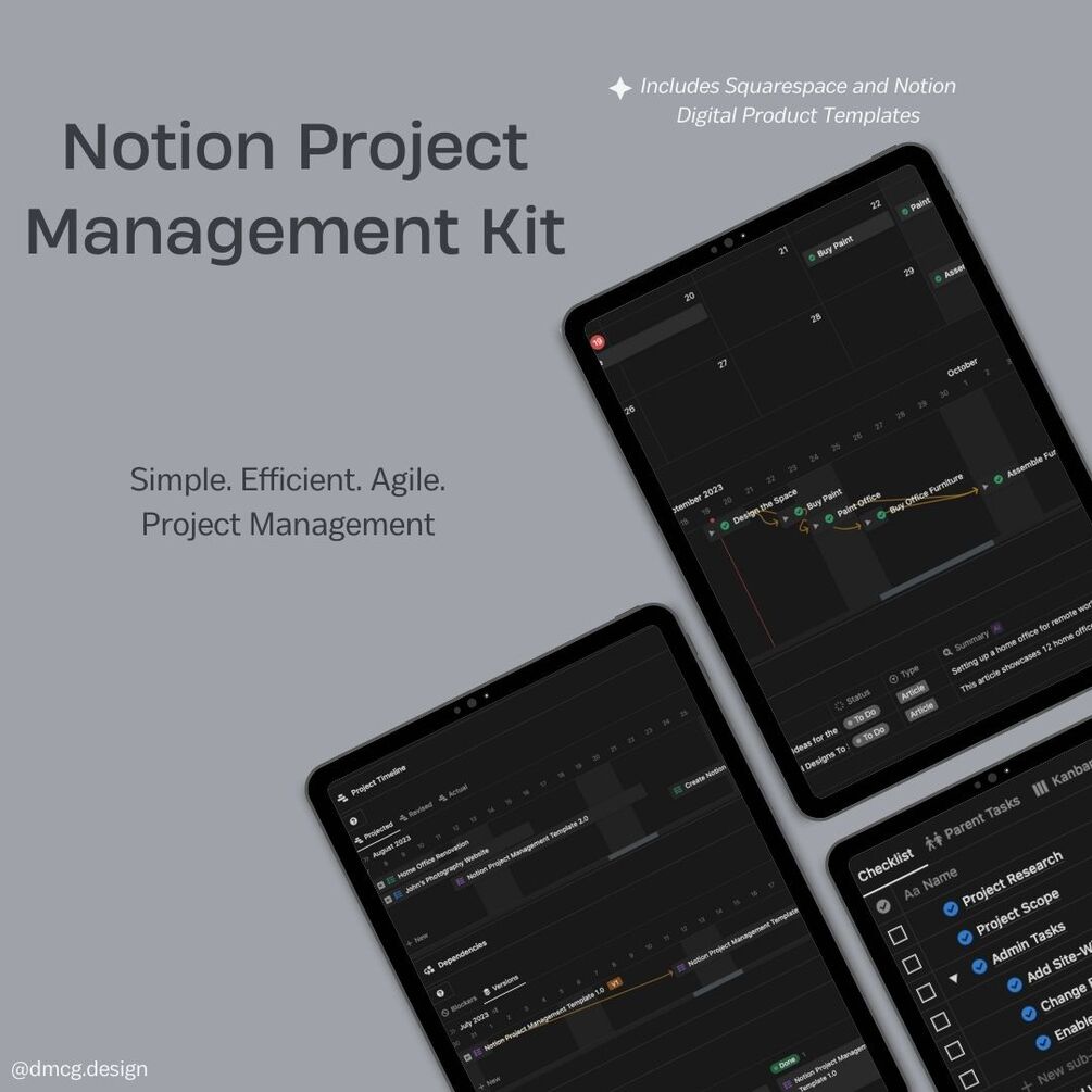 Notion Project Management Kit