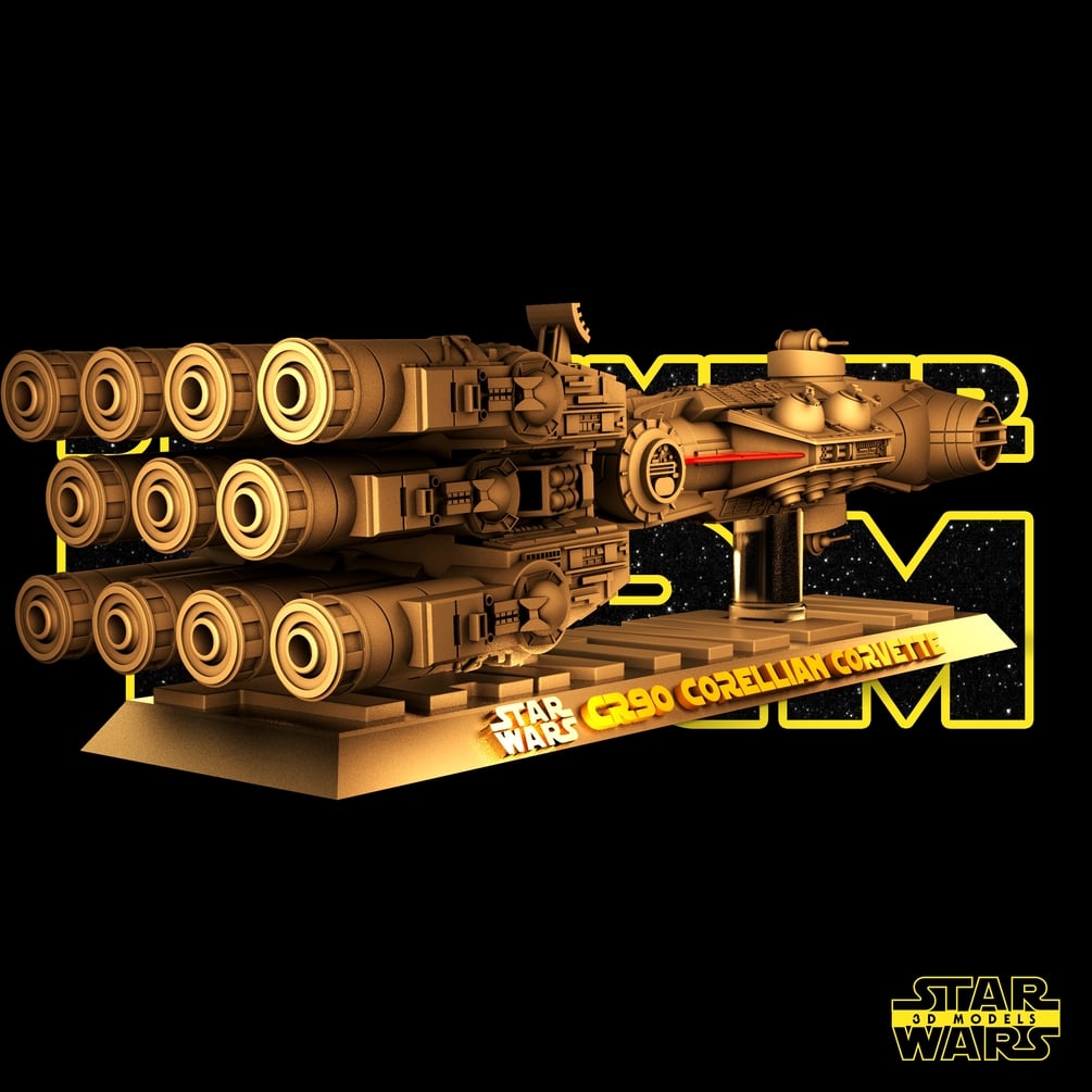 CR90 Corellian - Tested and Ready