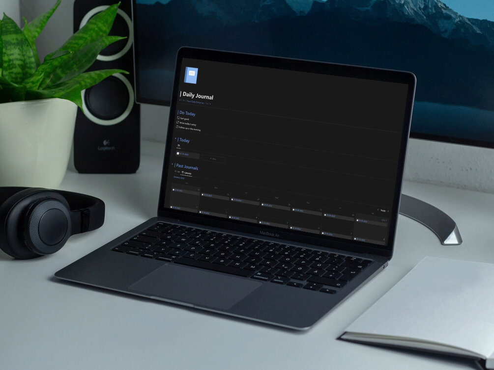 Notion Template Daily Journal