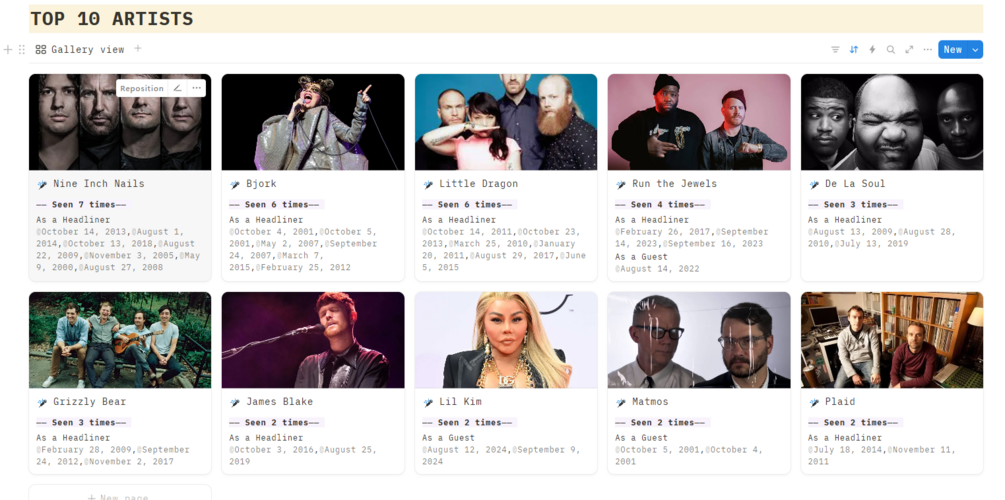 🎵 Concert Tracker | Your Music Memories, Organized