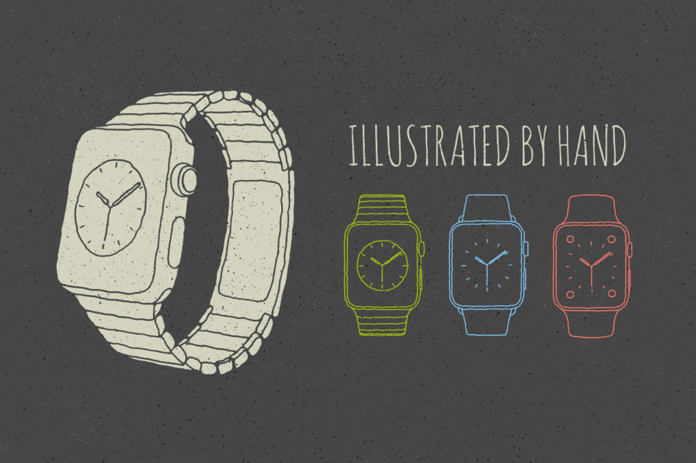 Apple Watch Illustrations