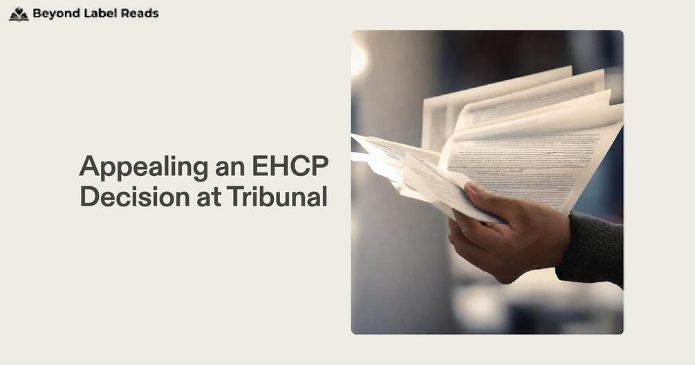 Appealing an EHCP Decision at Tribunal