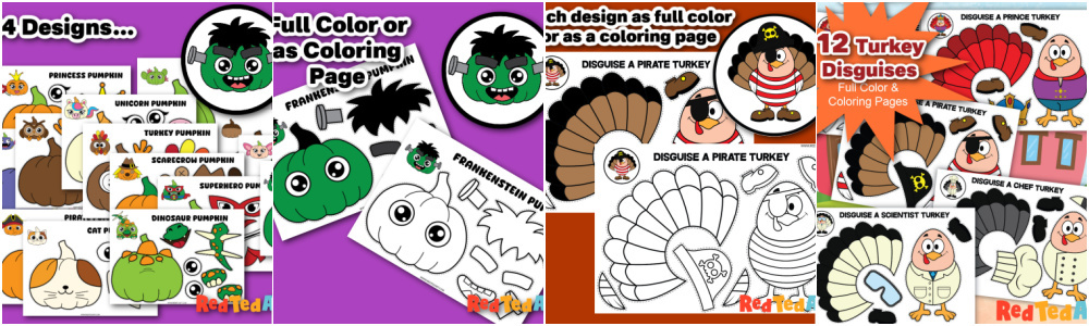 Disguise a Turkey/ Disguise a Pumpkin Bundle Discount!