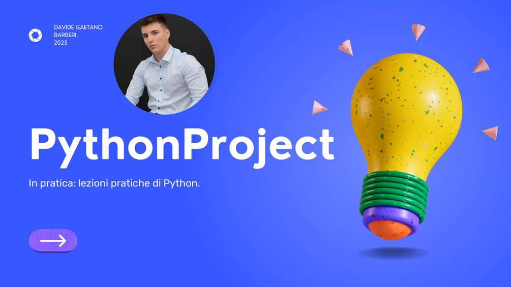 Entrare nel mondo Python: da zero al tuo primo progetto