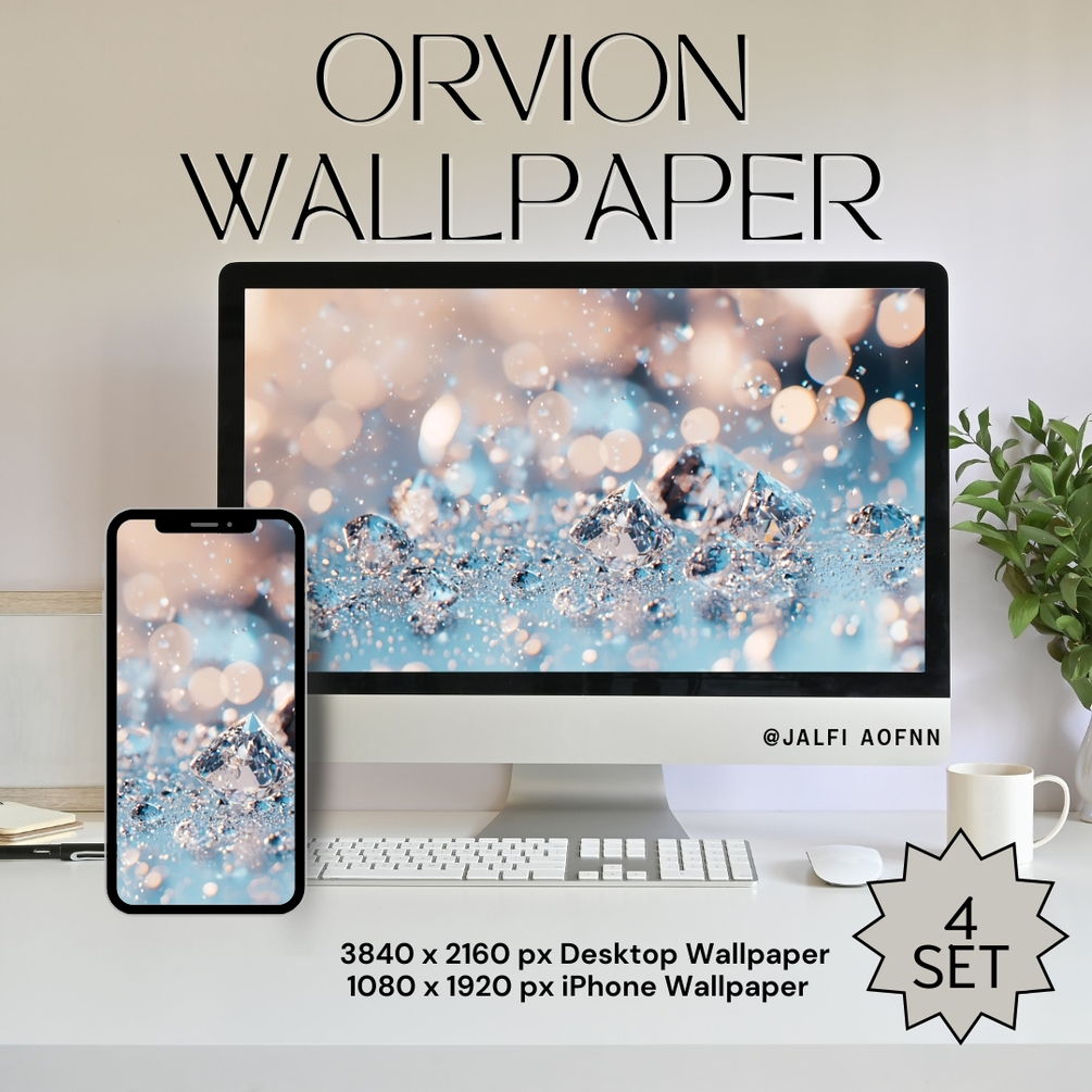 Orvion Wallpaper – Desktop & iPhone Wallpaper Set