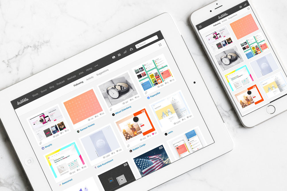 iPad and iPhone 7+ Mockup