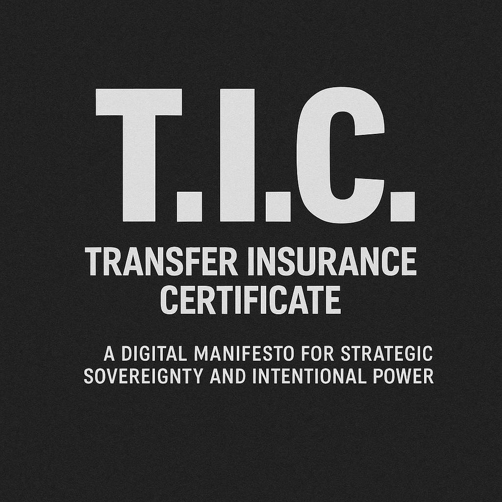 Transfer Insurance Certificate