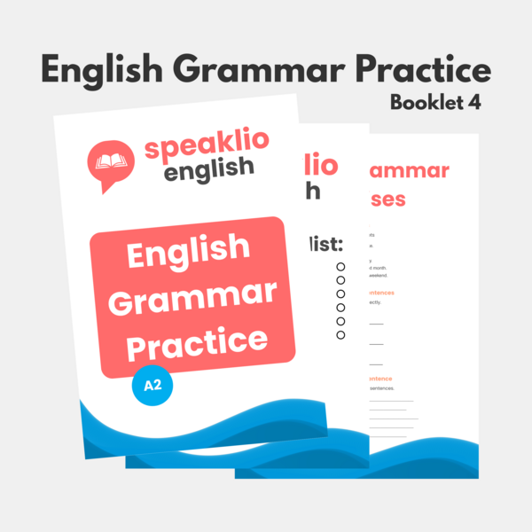 A2 English Grammar Practice Booklet 3