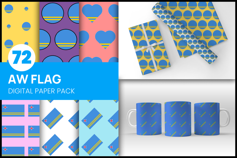 AW Flag Seamless Patterns