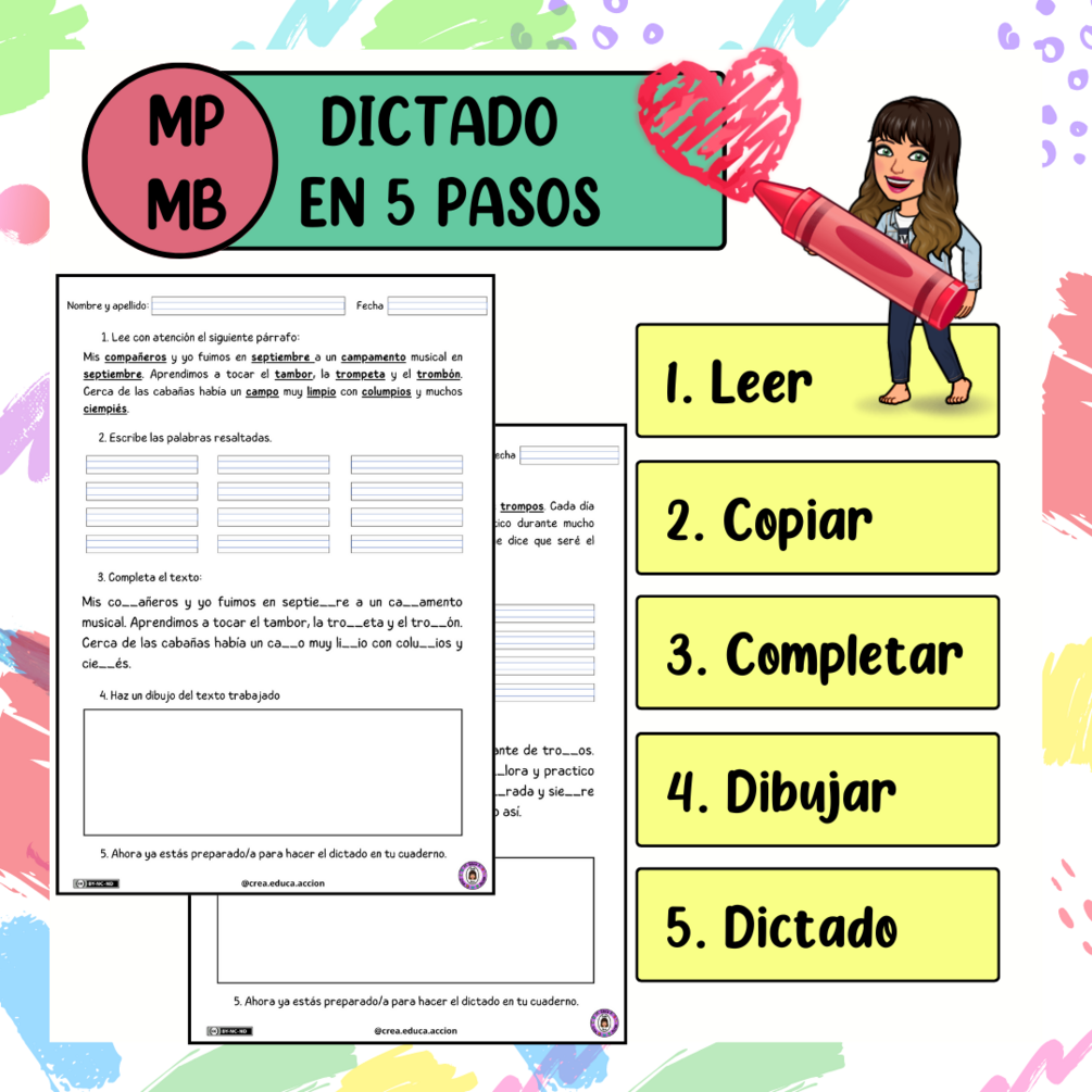 Dictado en 5 pasos