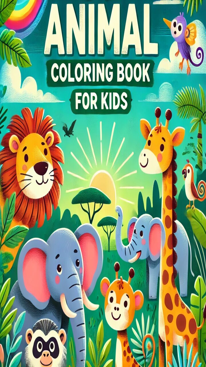 Children's Animal Coloring Book