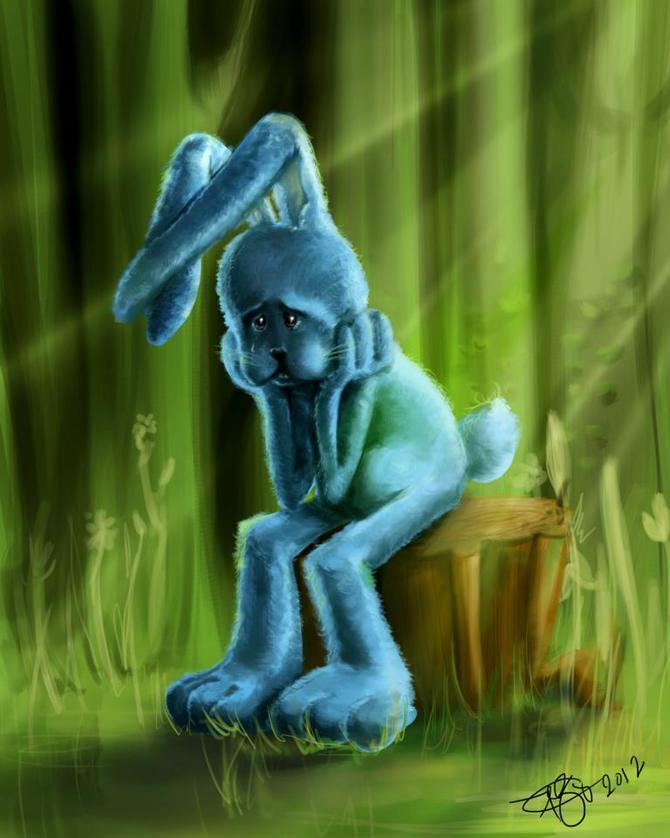 The Not So Funny Story of Berry Blue Bunny