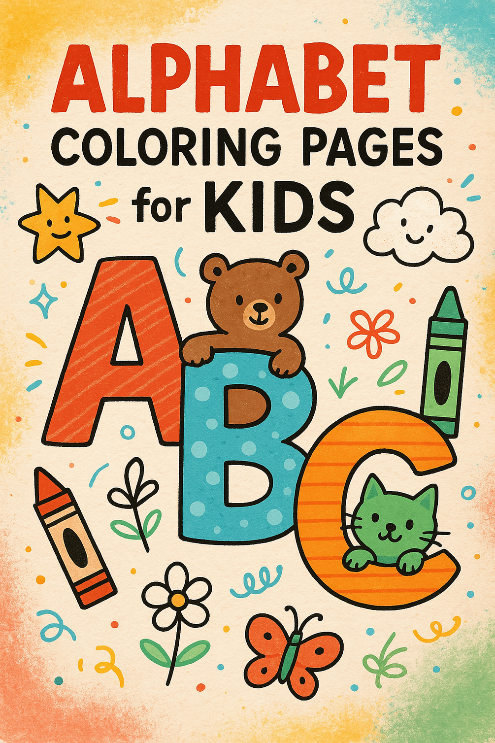 Alphabet Coloring Pages For Kids