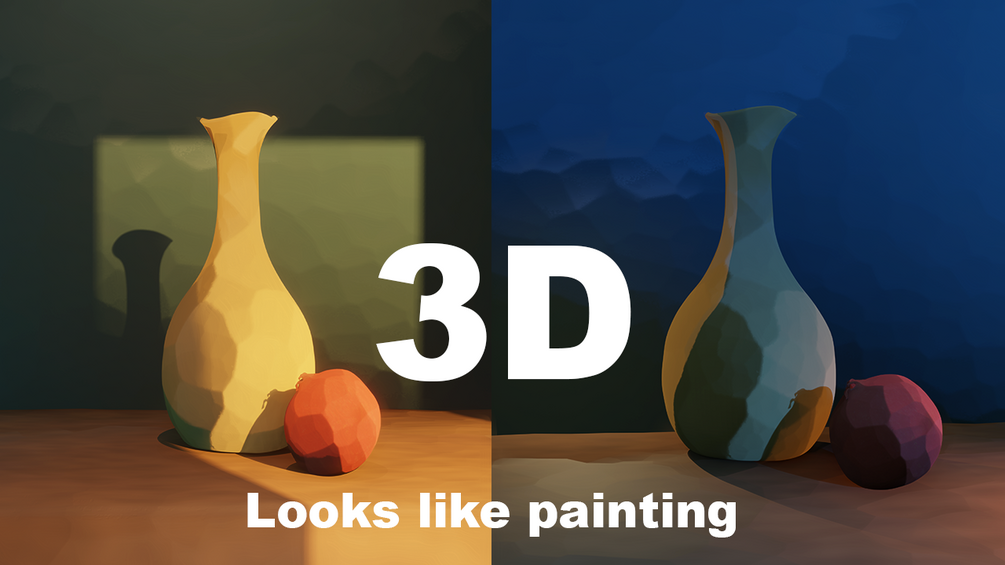 Painterly Effect Node for Blender
