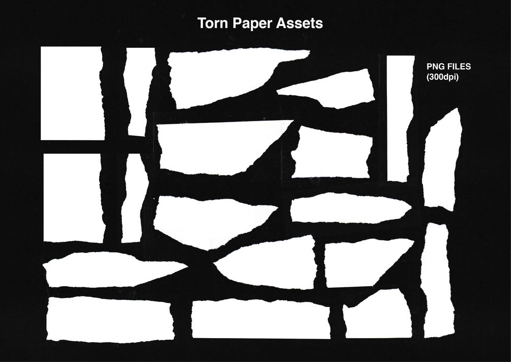Torn Paper Assets (FREE)