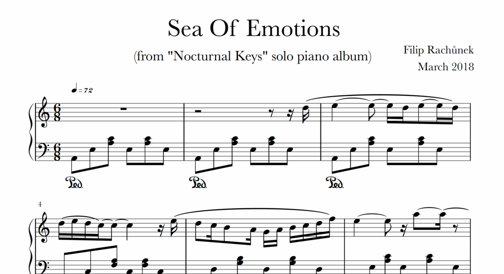 Filip Rachůnek - Sea Of Emotions