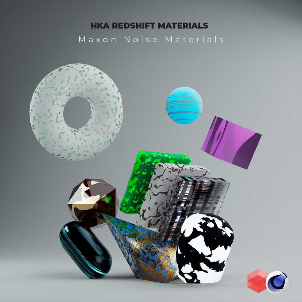 Redshift Materials - Pack of 10