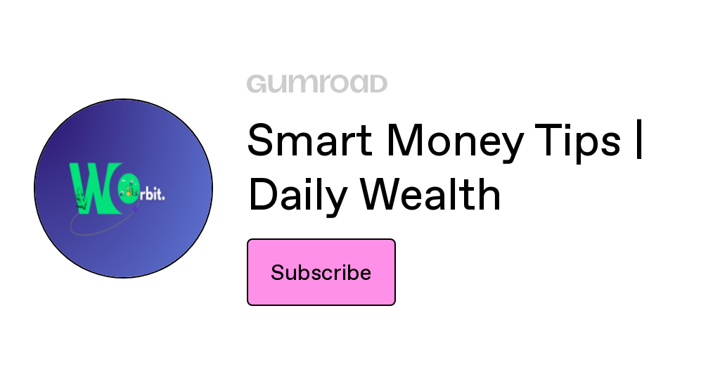 Smart Money Tips | Daily Wealth