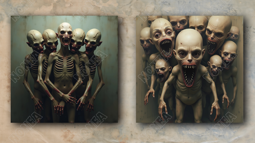 Nightmarish Mutations – Unleash Terrifying Horror with Haunting Images!