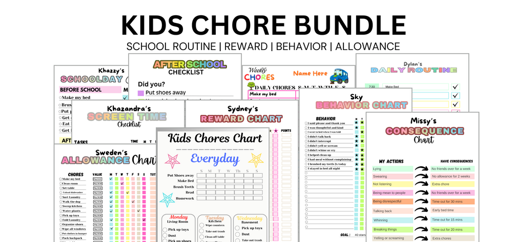 KIDS CHORE BUNDLE