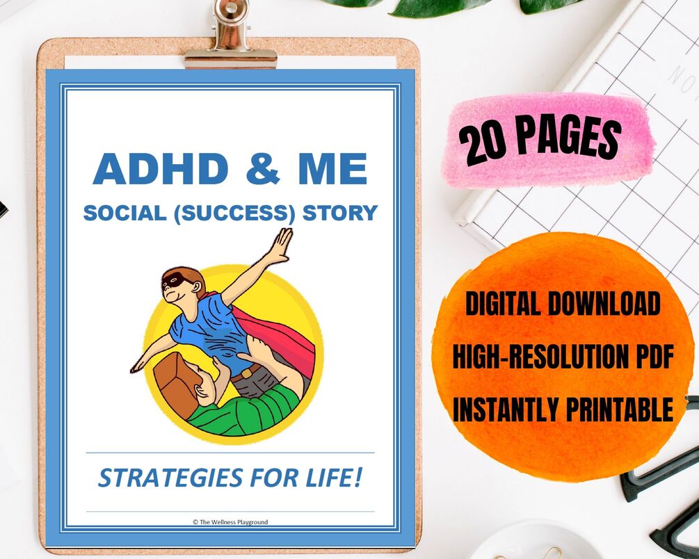 ADHD Social Story & Student Workbook