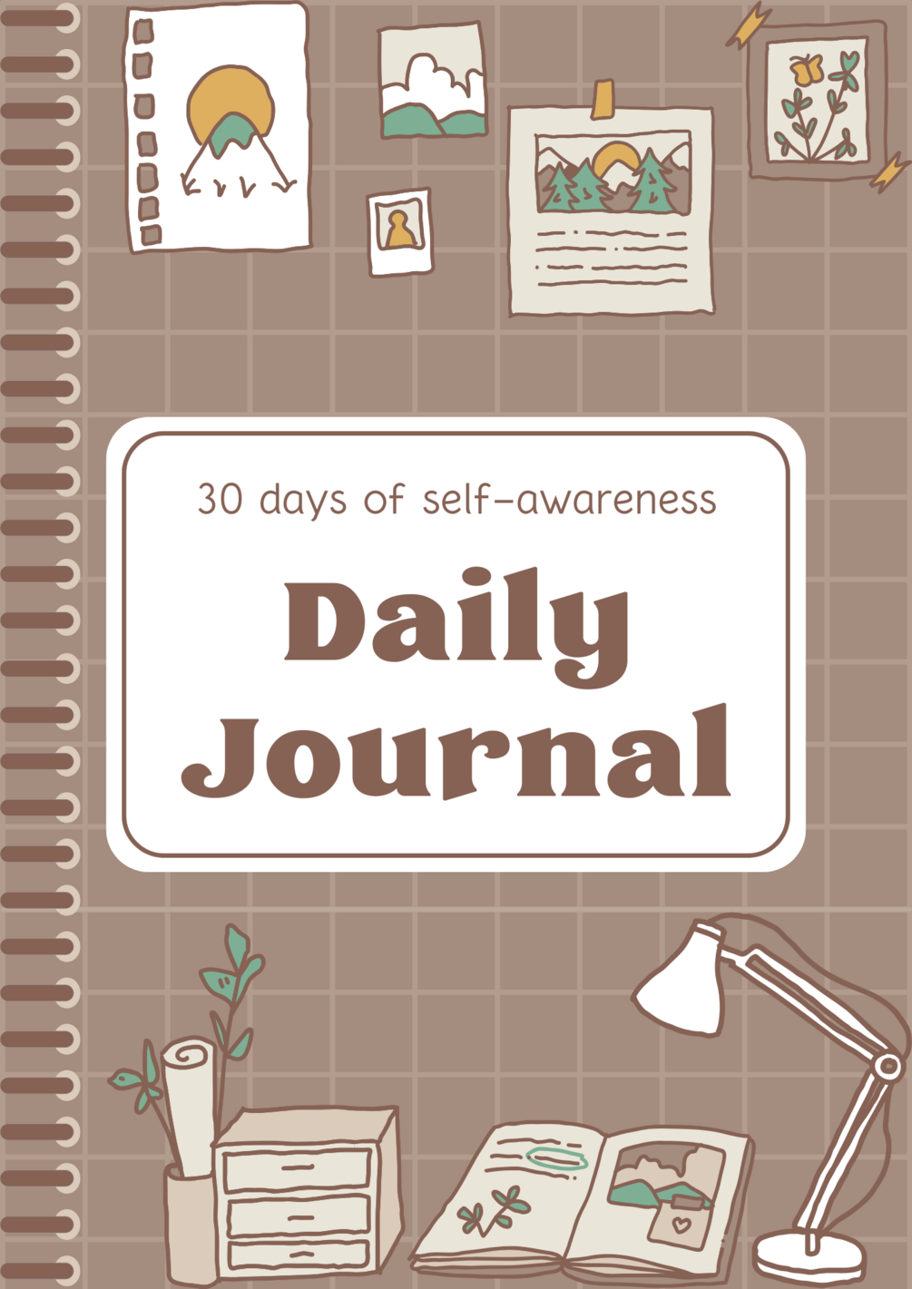 30 day Self-Awareness daily journal