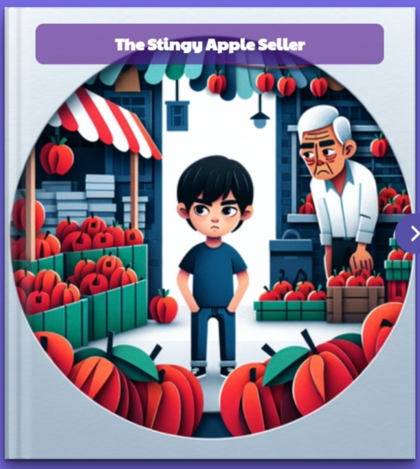 The Stingy Apple Seller -Story for children