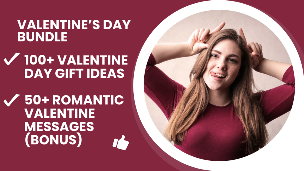 Valentine's Day Bundle (100+ Valentine Day Gift Ideas + 50+ Romantic ...