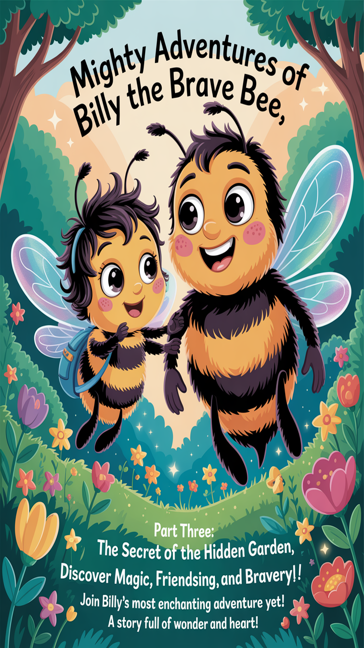 Billy the Brave Bee: The Secret of the Hidden Garden