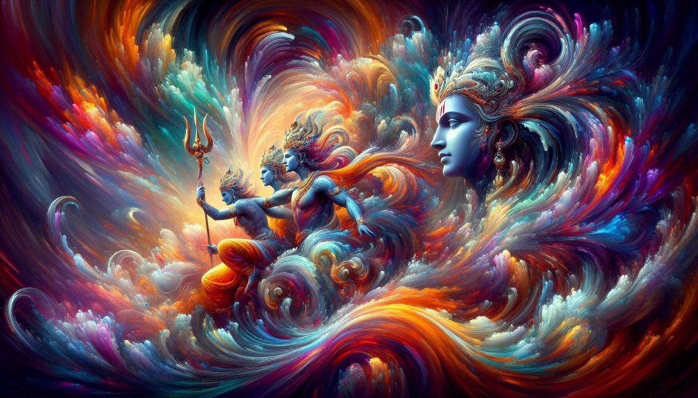 🎨🌟 Discover the Divine: Abstract Expression Images of Gods 🌟🎨