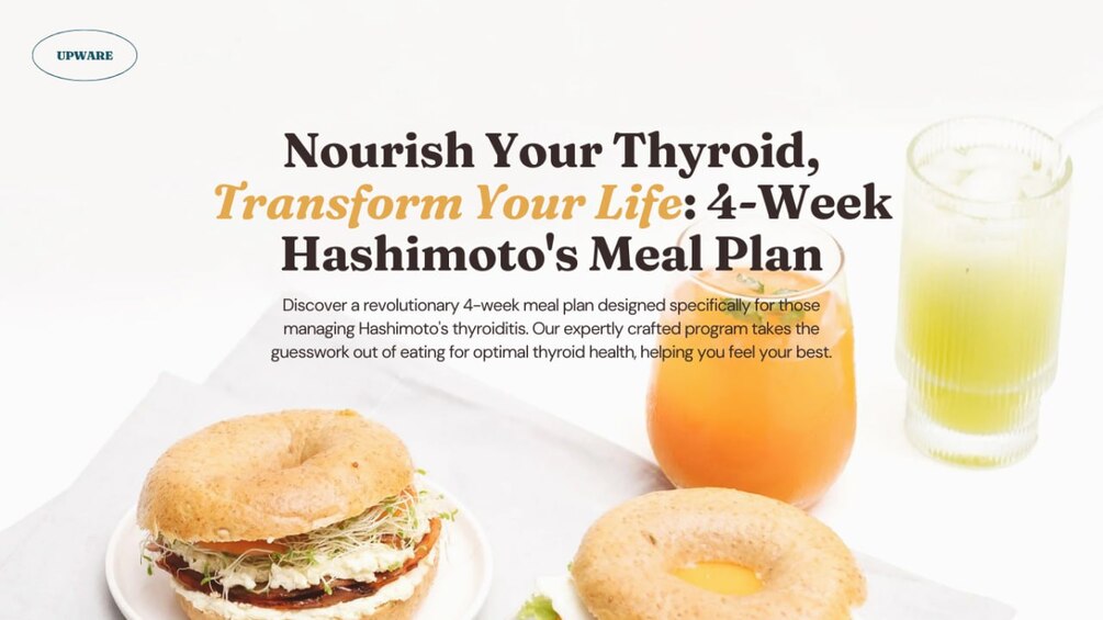 Hashimoto 4-week Meal Plan
