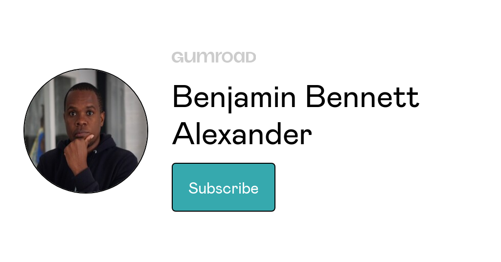 Benjamin Bennett Alexander