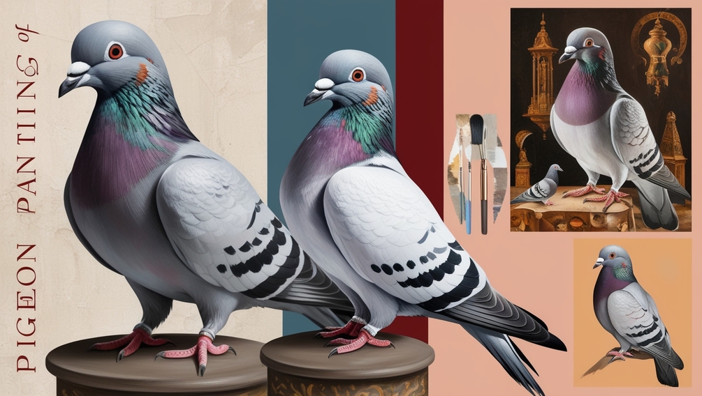 🎨 Discover the Beauty of Traditional Art with Pigeon Paintings 🕊️ # ...