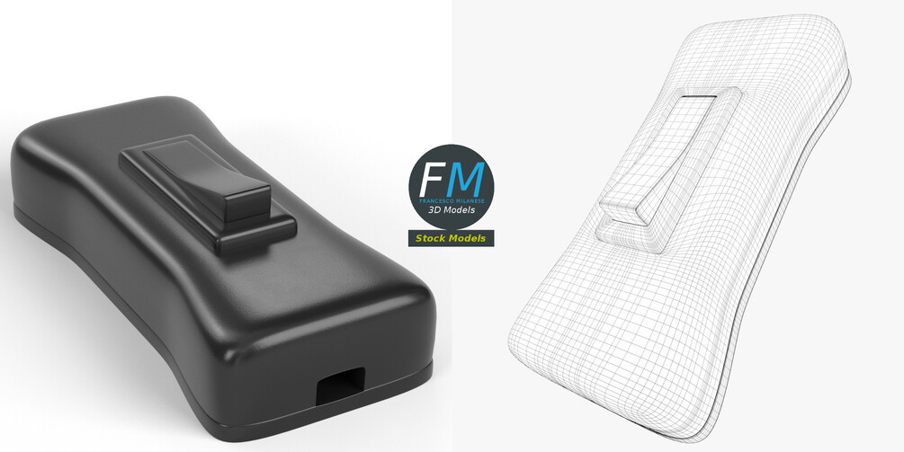 3D MODEL - Inline switch 3