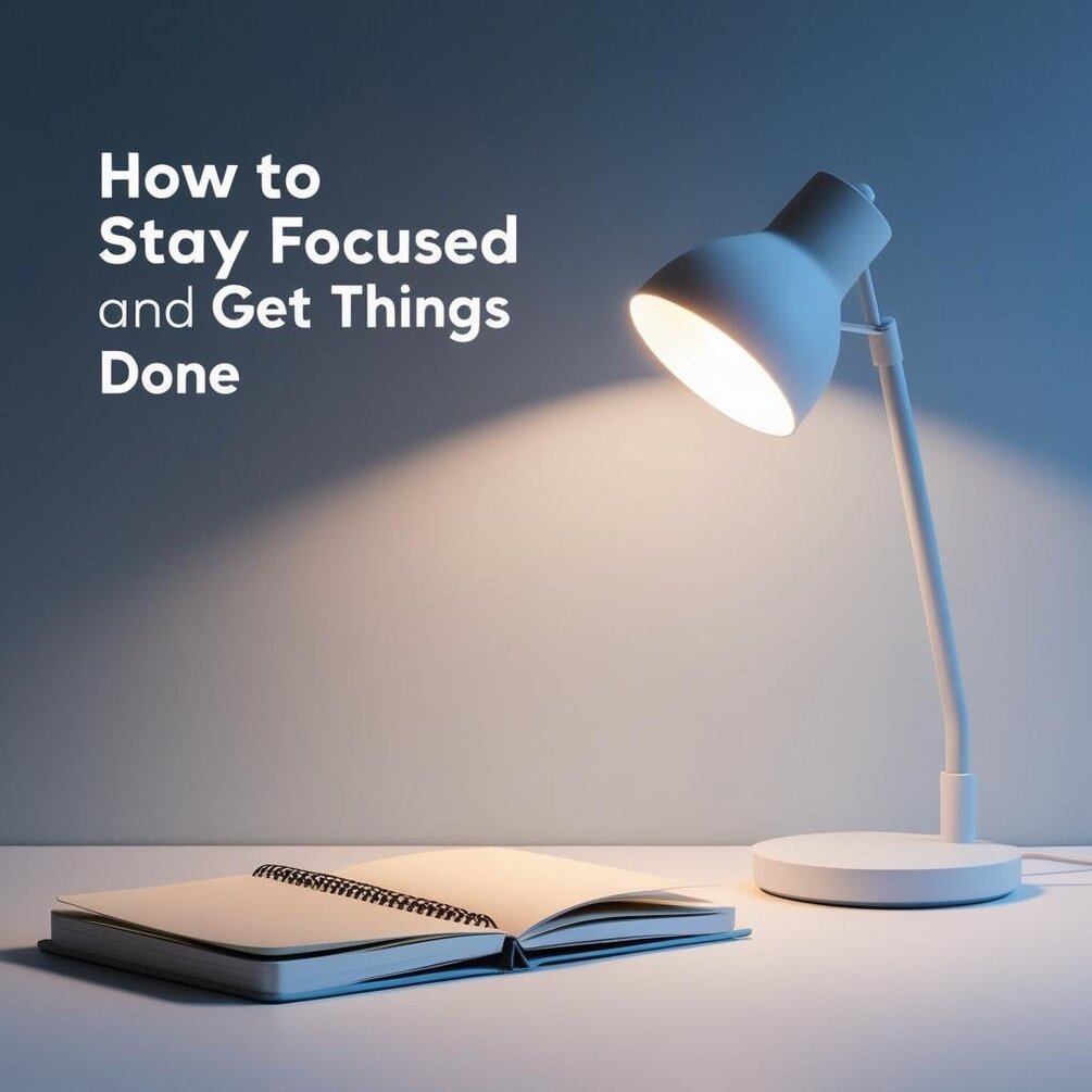 How to Stay Focused and Get Things Done
