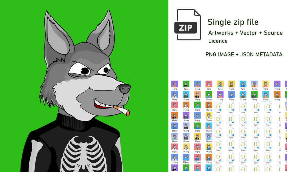 Husky Dog NFT Collection For Sale. Value ($10k+ if you work on this ...