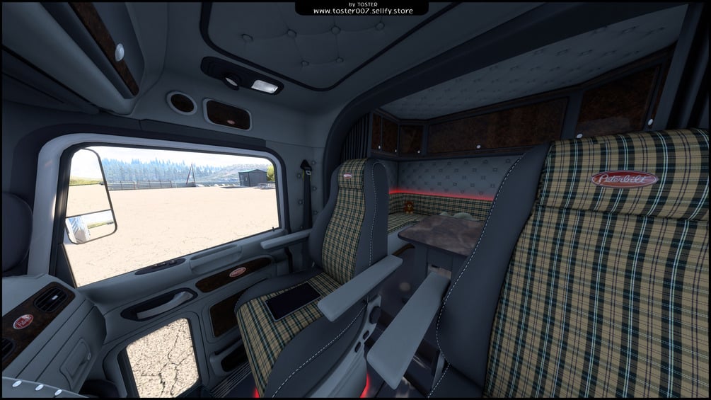 Interior Peterbilt 389 Custom ATS #2 OTHER COLORS