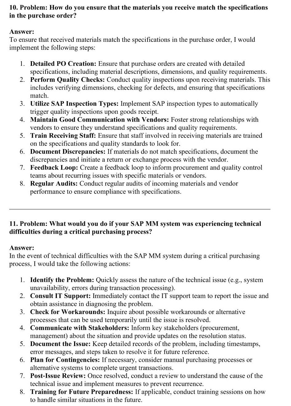 6 PDFs containing ALL Types of Most Asked Interview Q&A (Scenario-Based ...