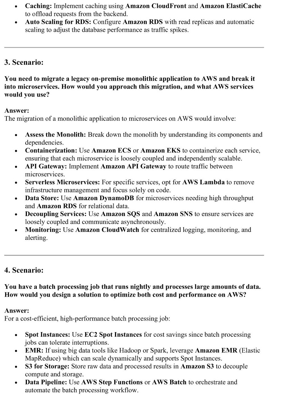 6 PDFs containing ALL Types of Most Asked Interview Q&A (Scenario-Based ...