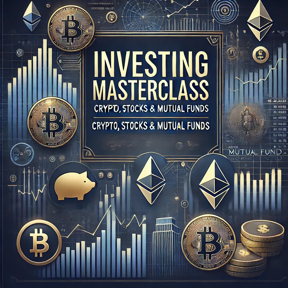 Investment Masterclass - Crypto, Stocks & Mutual Funds