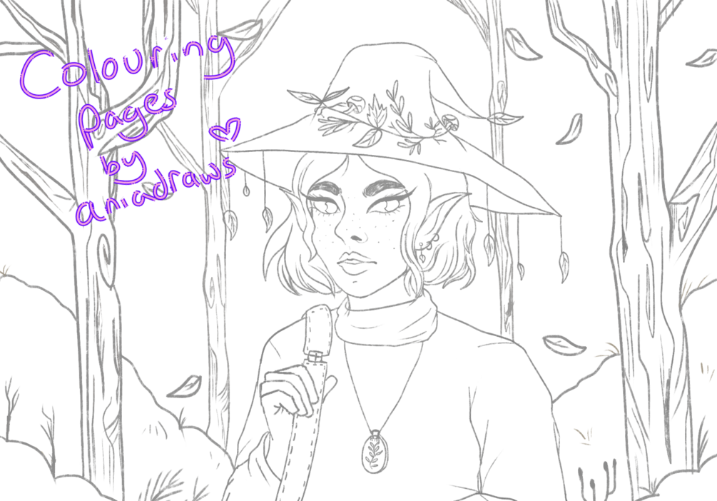 Colouring pages by ania 🌟